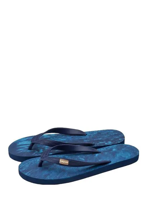 FEELGOODZ Classic Remix Natural Rubber Flip-flops - Surge