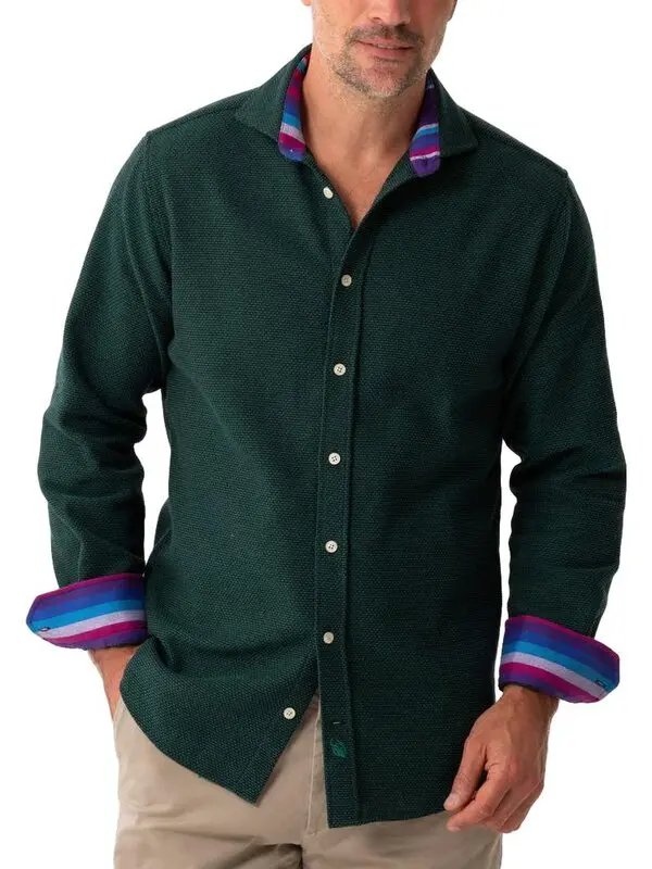 KOY CLOTHING Button Up Shirt - Green