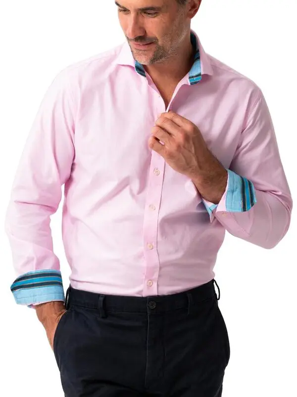 KOY CLOTHING Button Up Shirt - Pink