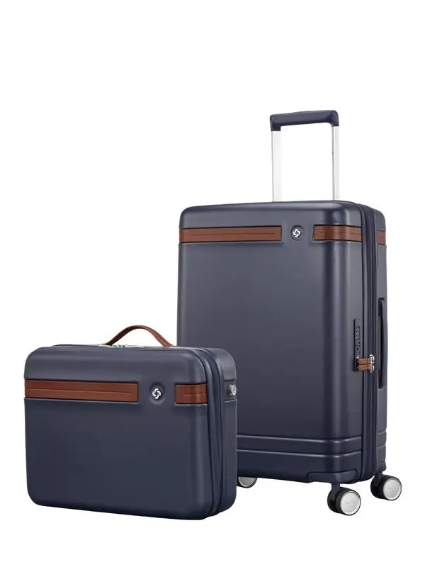 SAMSONITE Virtuosa Train Case & Carry-on 2-piece Set - Blue