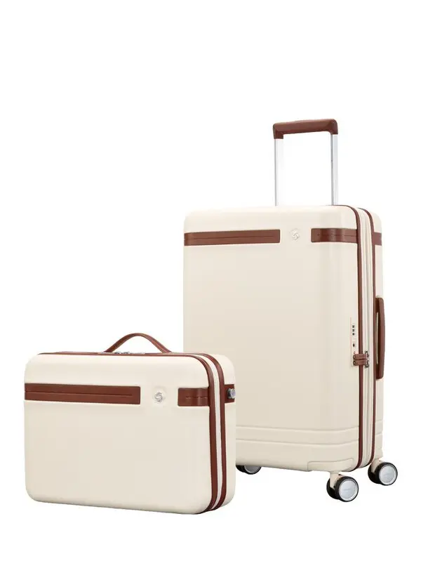 SAMSONITE Virtuosa Train Case & Carry-on 2-piece Set - Ivory