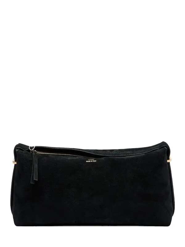 TOTÊME Suede Clutch - Black