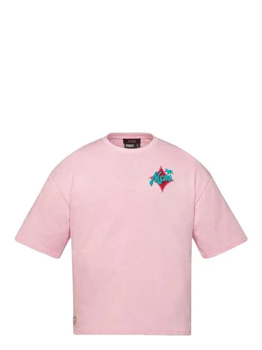 Mcm X Snipes Logo T-shirt - Pink