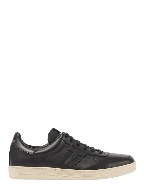 TOM FORD Radcliffe Leather Sneakers - Black