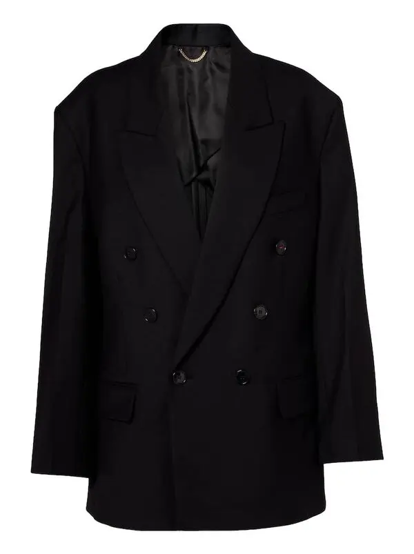 Victoria Beckham Double-breasted Blazer - Black