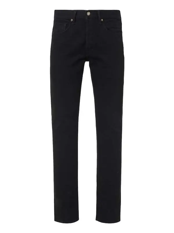 TOM FORD Mid-rise Slim Jeans - Black