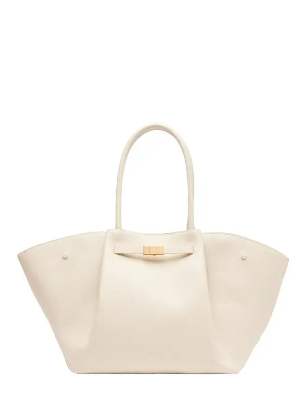 DEMELLIER New York Leather Tote - White