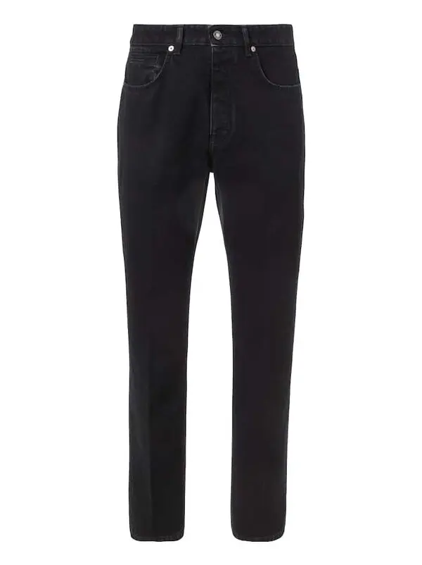 Givenchy Mid-rise Straight Jeans - Black