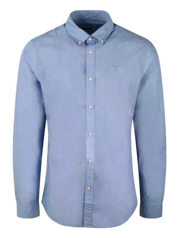 Barbour Embroidered Button-down Shirt - Blue