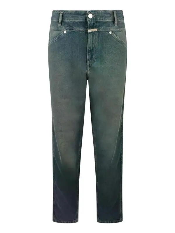 Closed Cotton Straight Leg Jeans - Blue