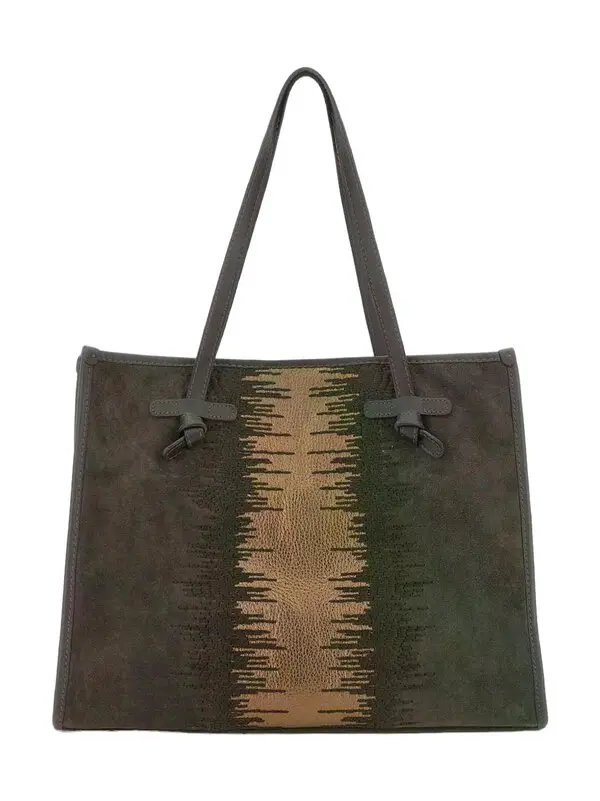 MARCELLA CLUB Suede Tote Bag - Brown