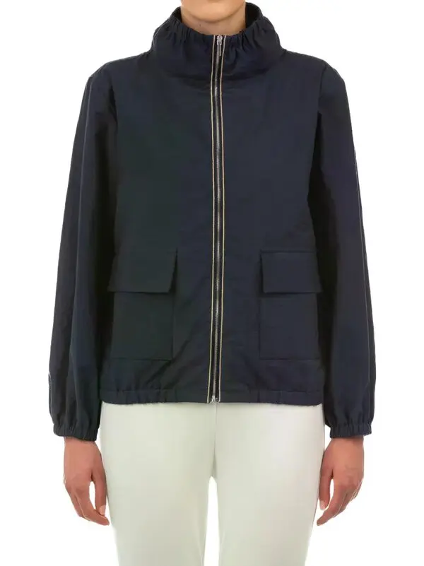 LE TRICOT PERUGIA Zip-fastening Bomber Jacket - Blue