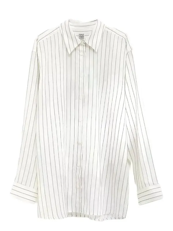 TOTEME Striped Shirt - White