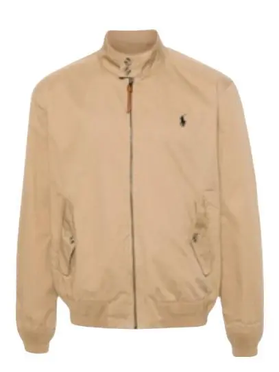 Polo Ralph Lauren City Cotton Twill Windbreaker - Cafe Tan