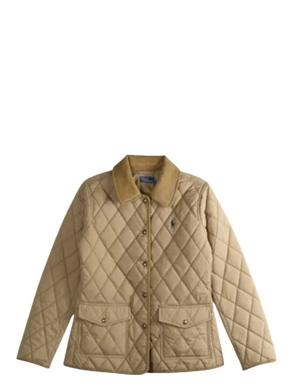 Ralph Lauren Poly Woven Coat - Desert Khaki