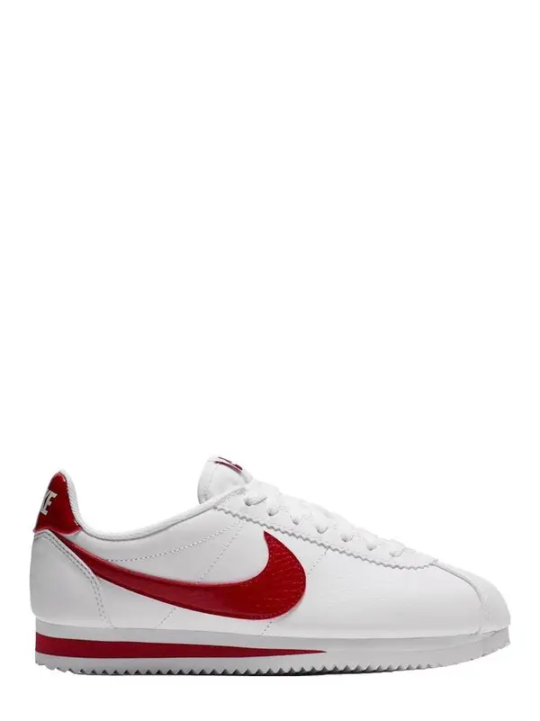 Nike Classic Cortez Sneakers - White/red Crush