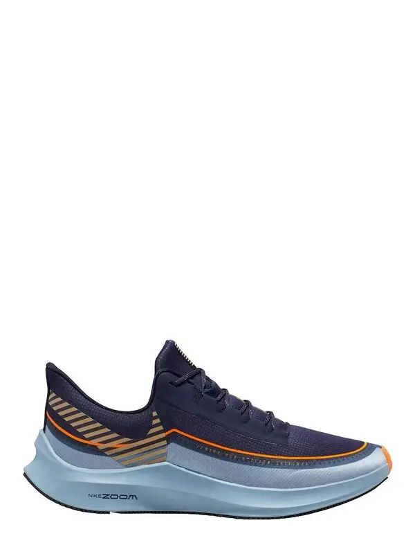 Nike Zoom Winflo 6 Shieldin Sneakers - Blackened Blue/gold