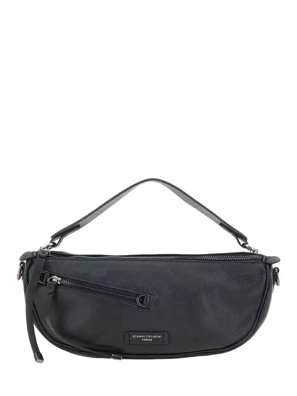 GIANNI CHIARINI Leather Tote Bag - Black