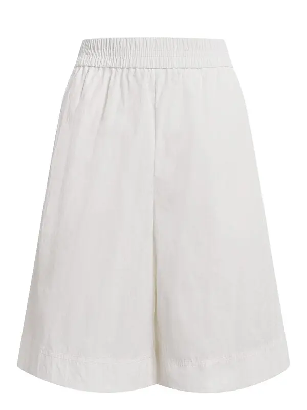 Max & Co. Nylon Elasticated Shorts - White