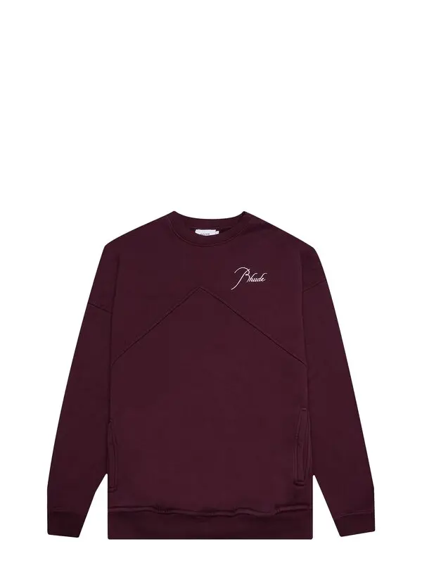 Rhude Crewneck 'bordeaux - Brown