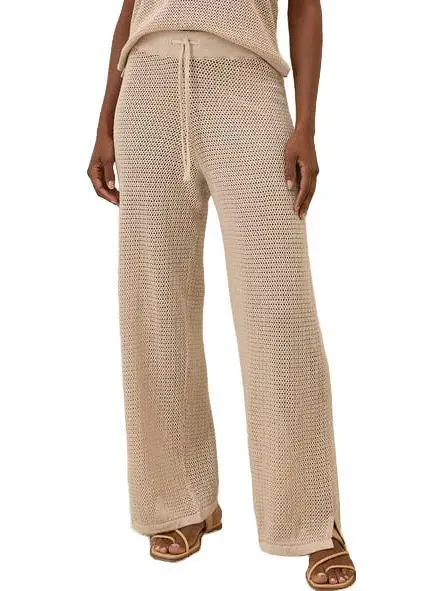 PACT Beachside Linen Pant - Sandshell