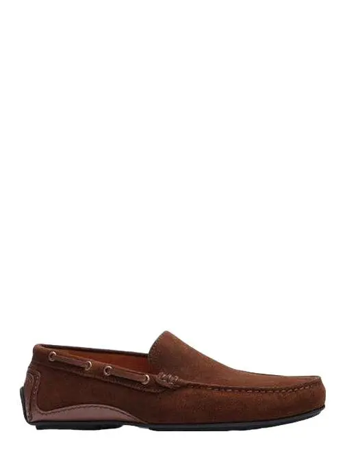 A. VEER Venice Loafer - Date Brown Suede