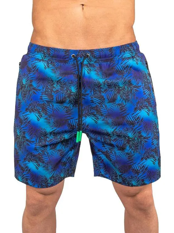 MACEOO Swim Lion Hosta Swim Trunks - Blue