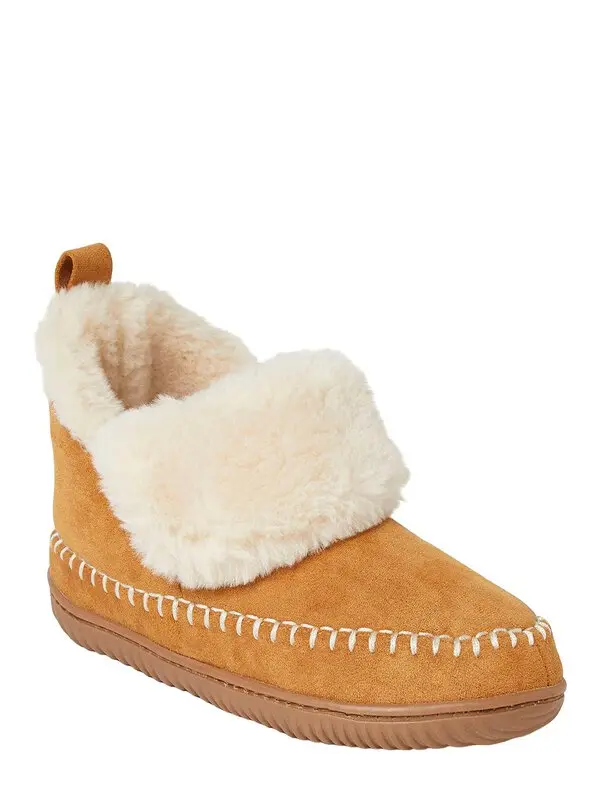DEARFOAMS Moritz Bootie Slipper - Whiskey