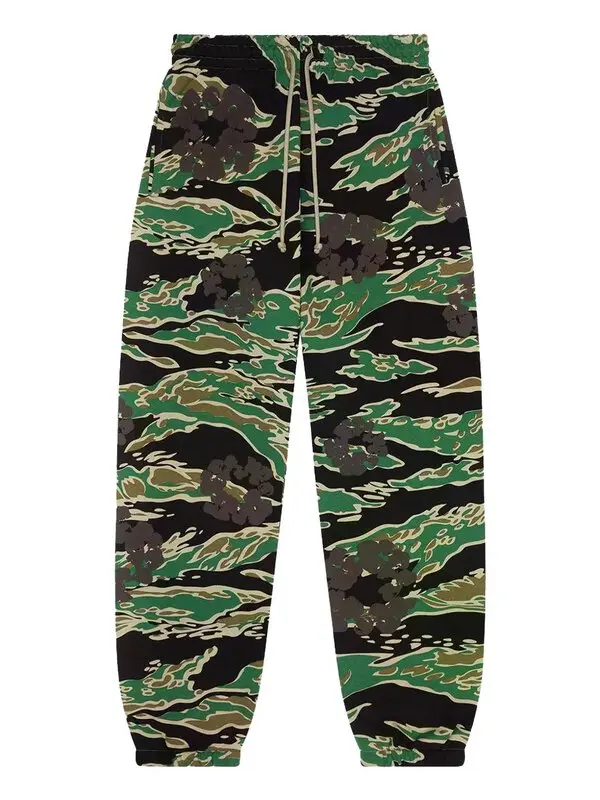 DENIM TEARS Wreath Track Pants - Green