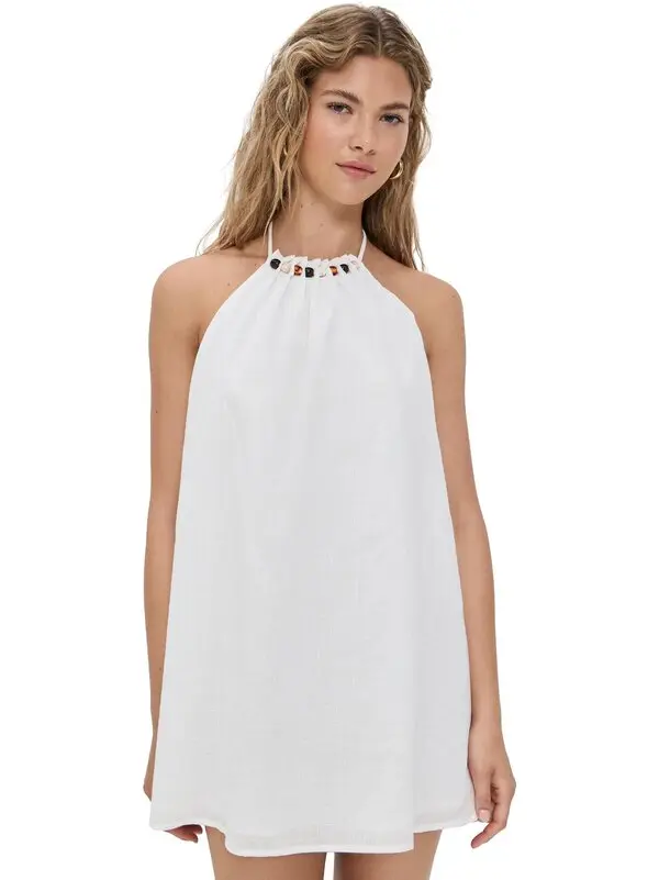 SEVEN WONDERS Monnie Mini Dress - White