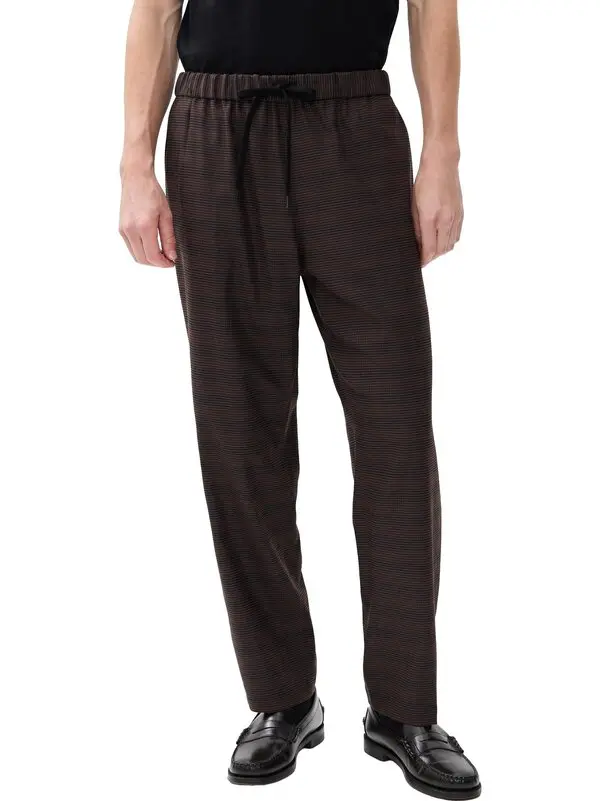 MAISON MARGIELA Plaid Pull On Pants - Brown/black