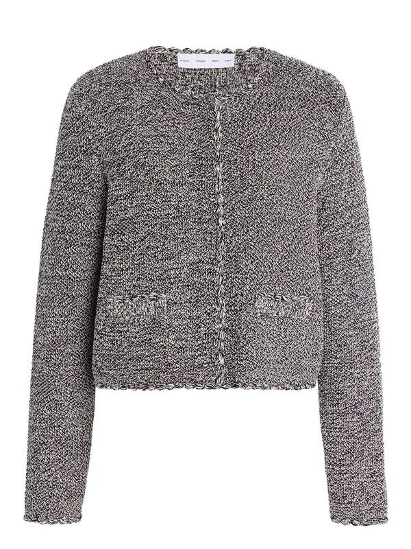Proenza Schouler White Label Nidia Macrame Jacket - Grey
