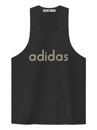 Adidas X Fear Of God Athletics Crew Neck Tank Top - Black