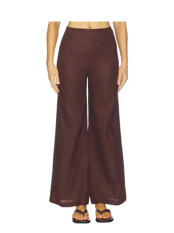 Faithfull The Brand Syna Pant - Carob