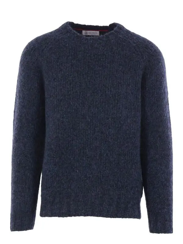 Brunello Cucinelli Knit Sweater - Blue