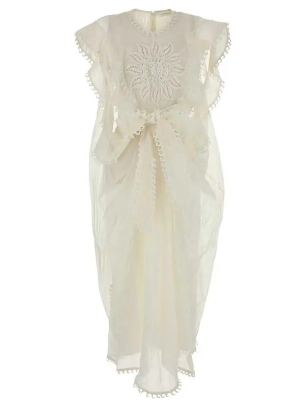 Zimmermann Balance Dress - White