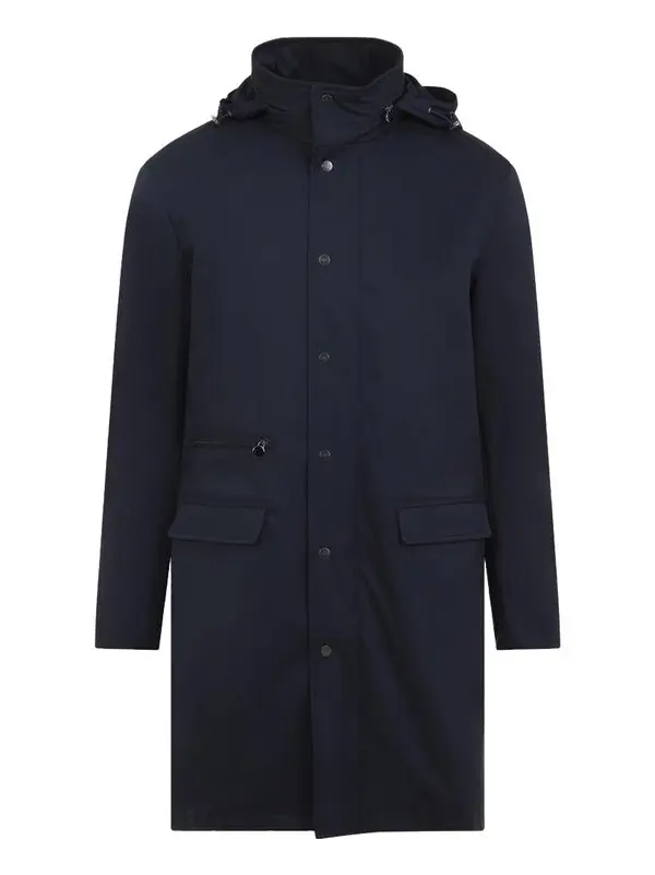 Kiton Coat - Blue