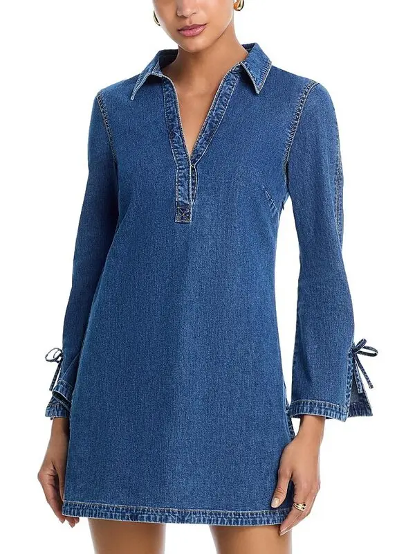 Cinq À Sept Aster Denim Mini Dress - Ruisseau