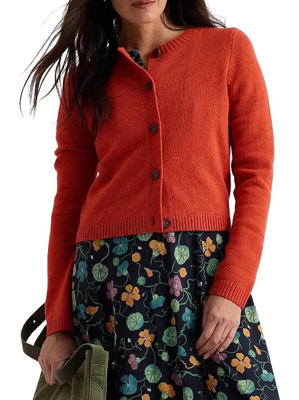 SEASALT CORNWALL Tern Tide Cardigan - Cinnamon