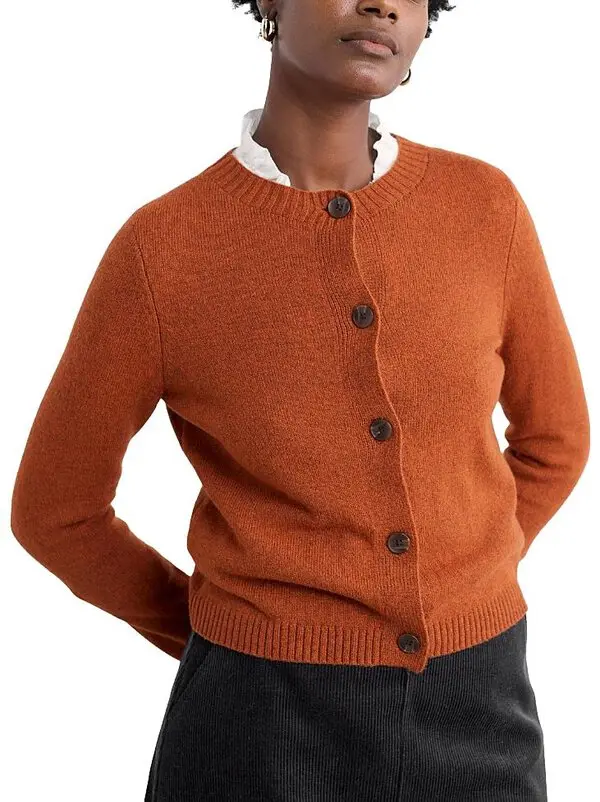 SEASALT CORNWALL Tern Tide Cardigan - Rusted