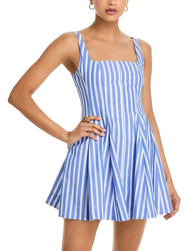 Generation Love Courtney Mini Dress - White/ Blue