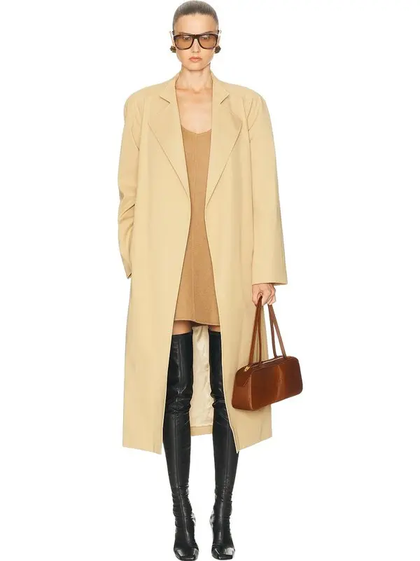 Khaite Lagden Coat - Wheat