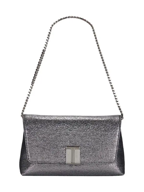 TOM FORD Nobile Mini Bag - Dark Silver