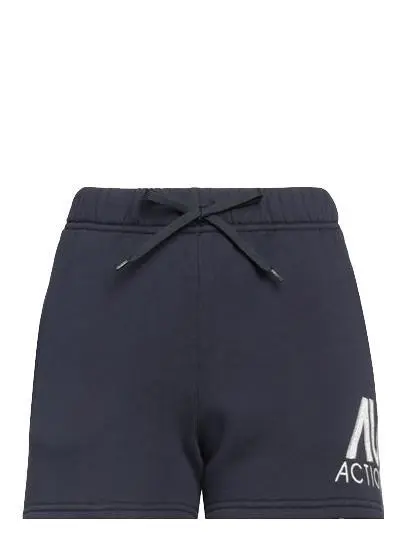 AUTRY Cotton-blend Athletic Shorts - Navy