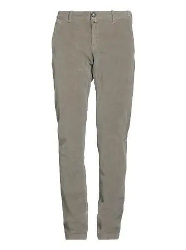 JACOB COHЁN Corduroy Tapered Leg Pants - Grey
