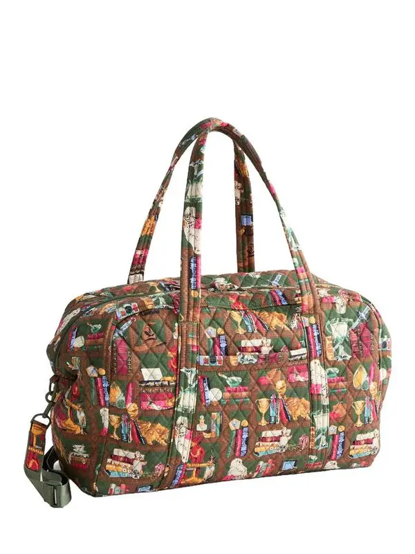 VERA BRADLEY Harry Potter™ Miramar Weekender Bag In Hogwarts Library - Green