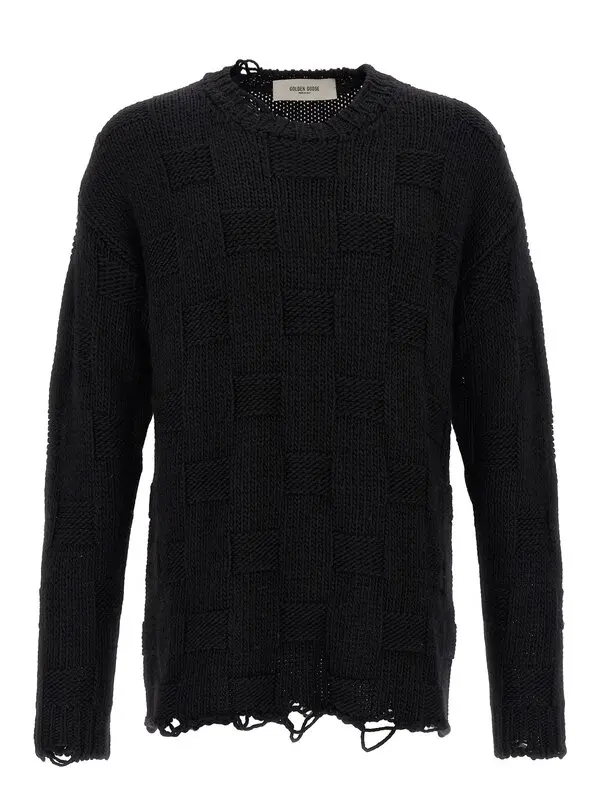 Golden Goose Journey Wool Sweater - Black