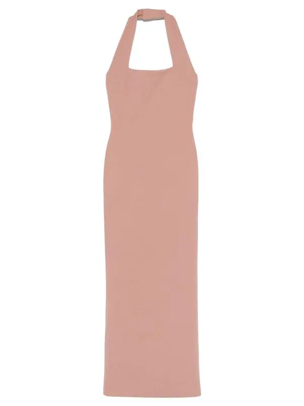 Solace London Ilona Maxi Dress - Beige