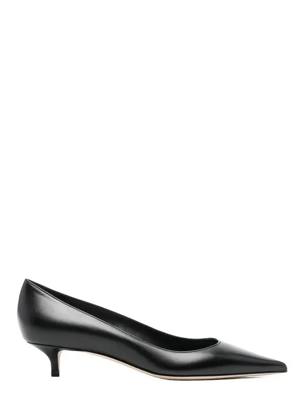 JIMMY CHOO Amelia Leather Pumps - Black
