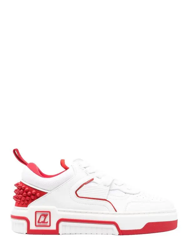 CHRISTIAN LOUBOUTIN Astroloubi Leather Sneakers - White